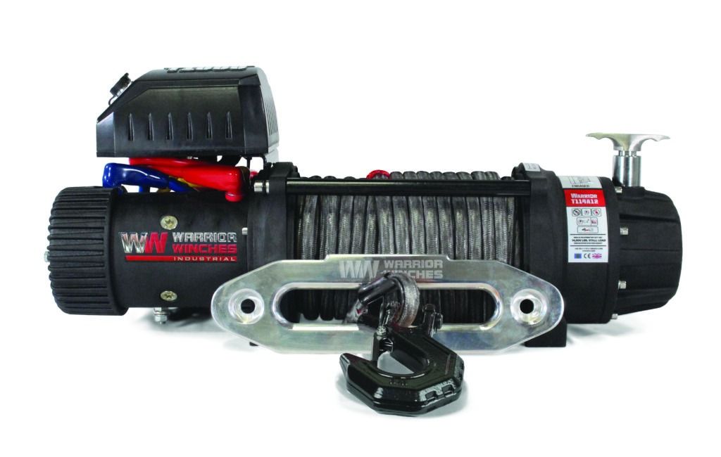 T1000 14500 Severe Duty Vinsch 12V - Armortek Extreme - Warrior Winches