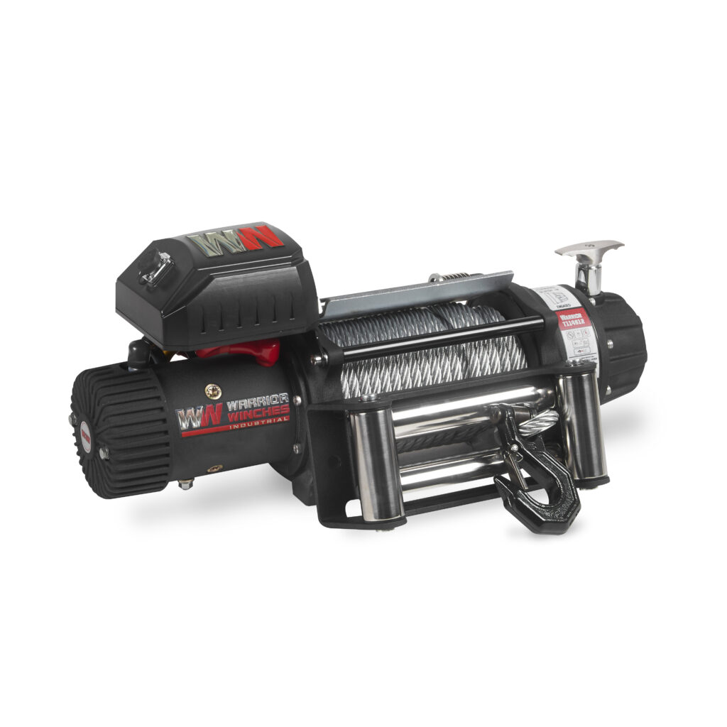 T1000 14500 Severe Duty Vinsch 24V - Armortek Extreme - Warrior Winches